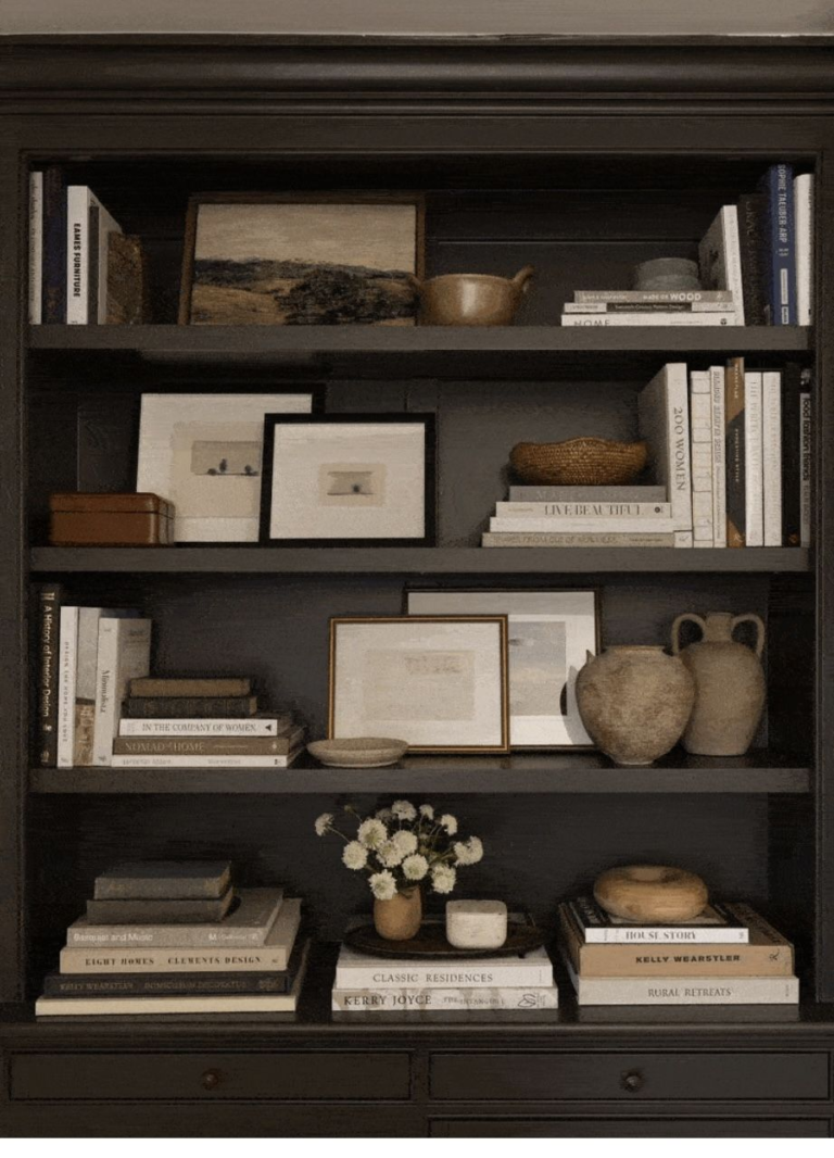 Gorgeous and Chic Bookshelf Styling Ideas - Cozy Chic Living